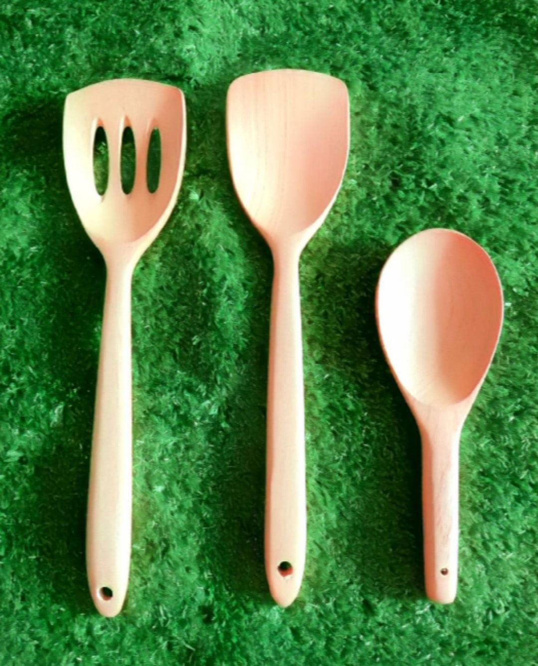 Eco Friendly Wooden Kitchen Utensil Set 3 Piece Cooking Tool Kit - Etsy
