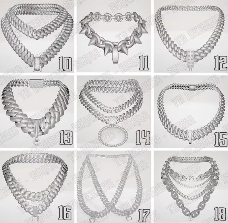 72 Fivem Chain Models | Blender Ready | Fivem Chain Templates - Etsy Canada