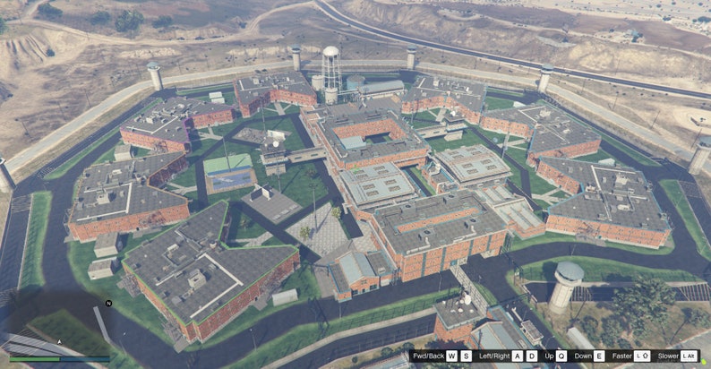 Fivem MLO | Bolingbroke Prison | Fivem Ready | Open Interior | Roleplay ...