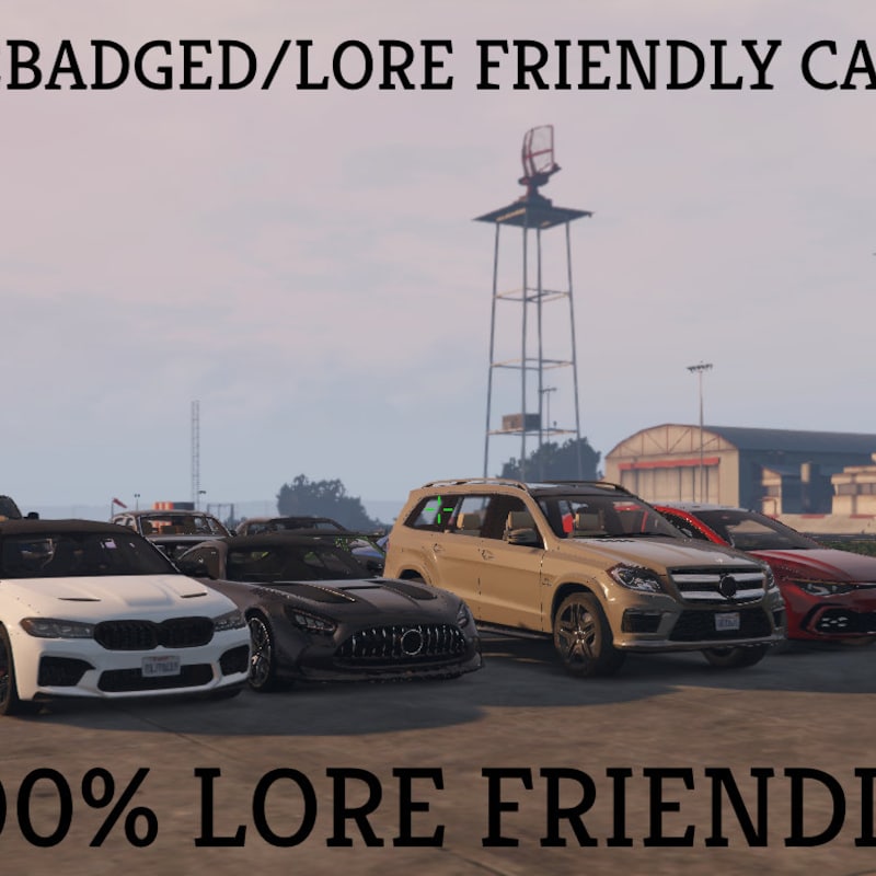 Debadged Fivem Car Packs - Etsy