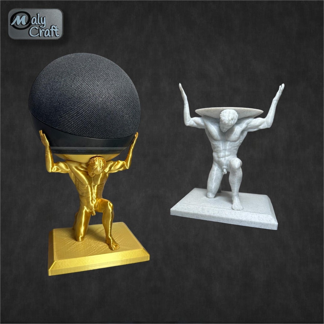 Alexa Echo Dot Support - Atlas Model Smart Home Speaker Station - Voice ...