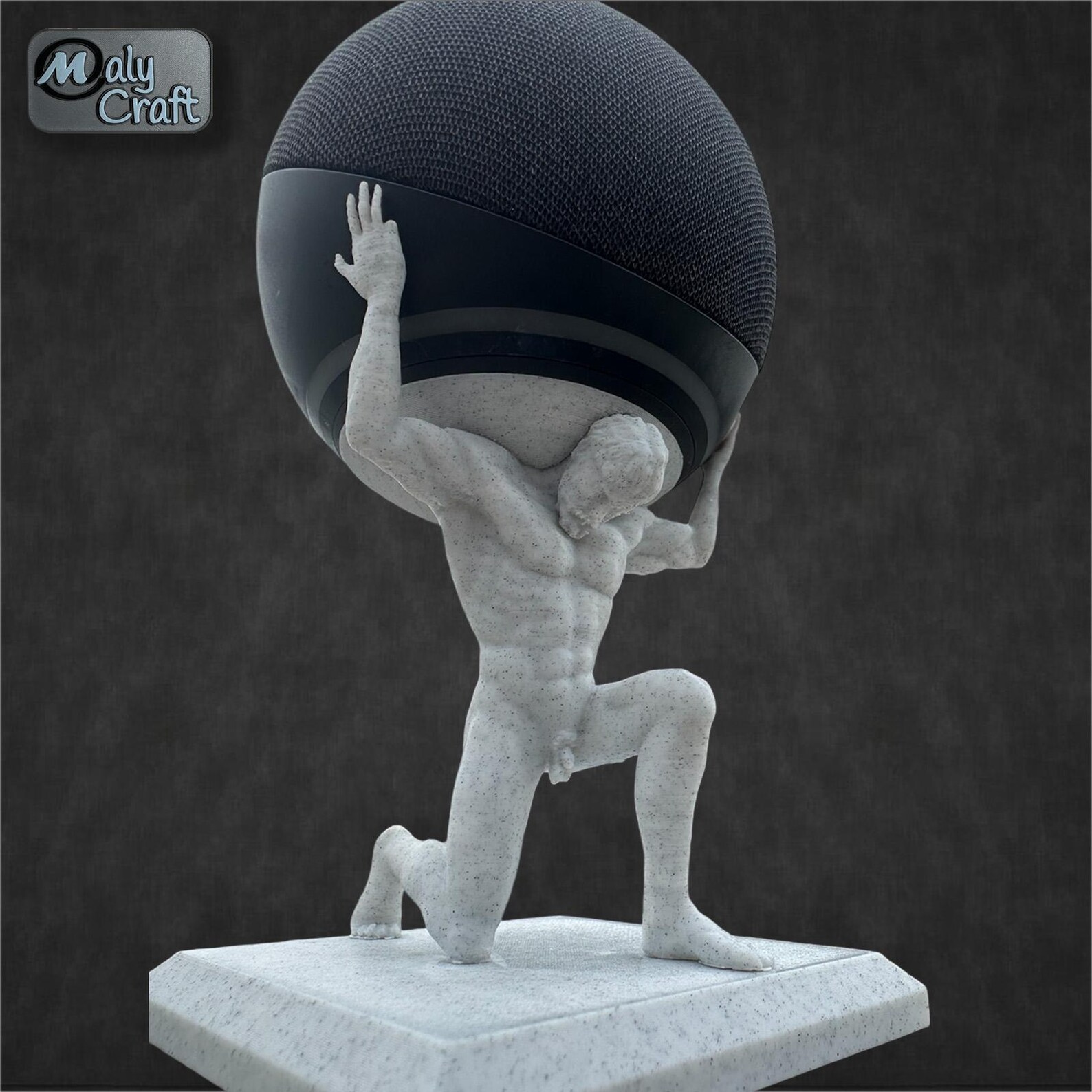 Alexa Echo Dot Support - Atlas Model Smart Home Speaker Station - Voice ...