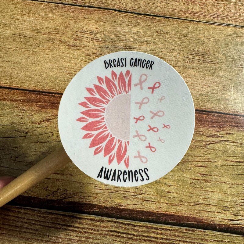 Breast Cancer Awareness Stickers - Etsy