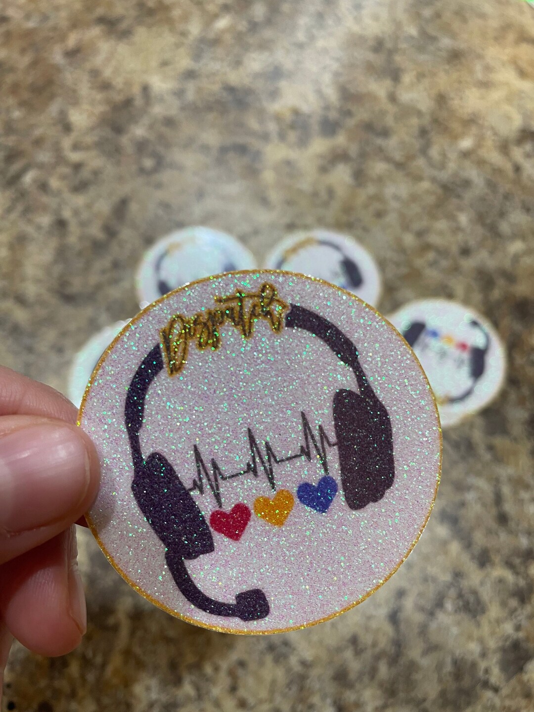 911 Dispatch Glitter Sticker, Telecom Week Gifts, Gifts for Dispatch ...