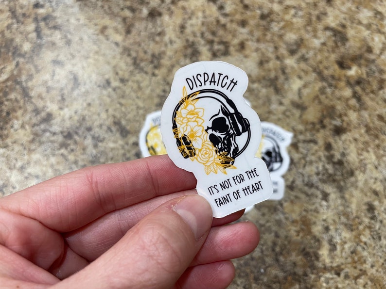 Dispatch Sticker Bundle, Telecom Week, Good Vibes Sticker, Skull ...