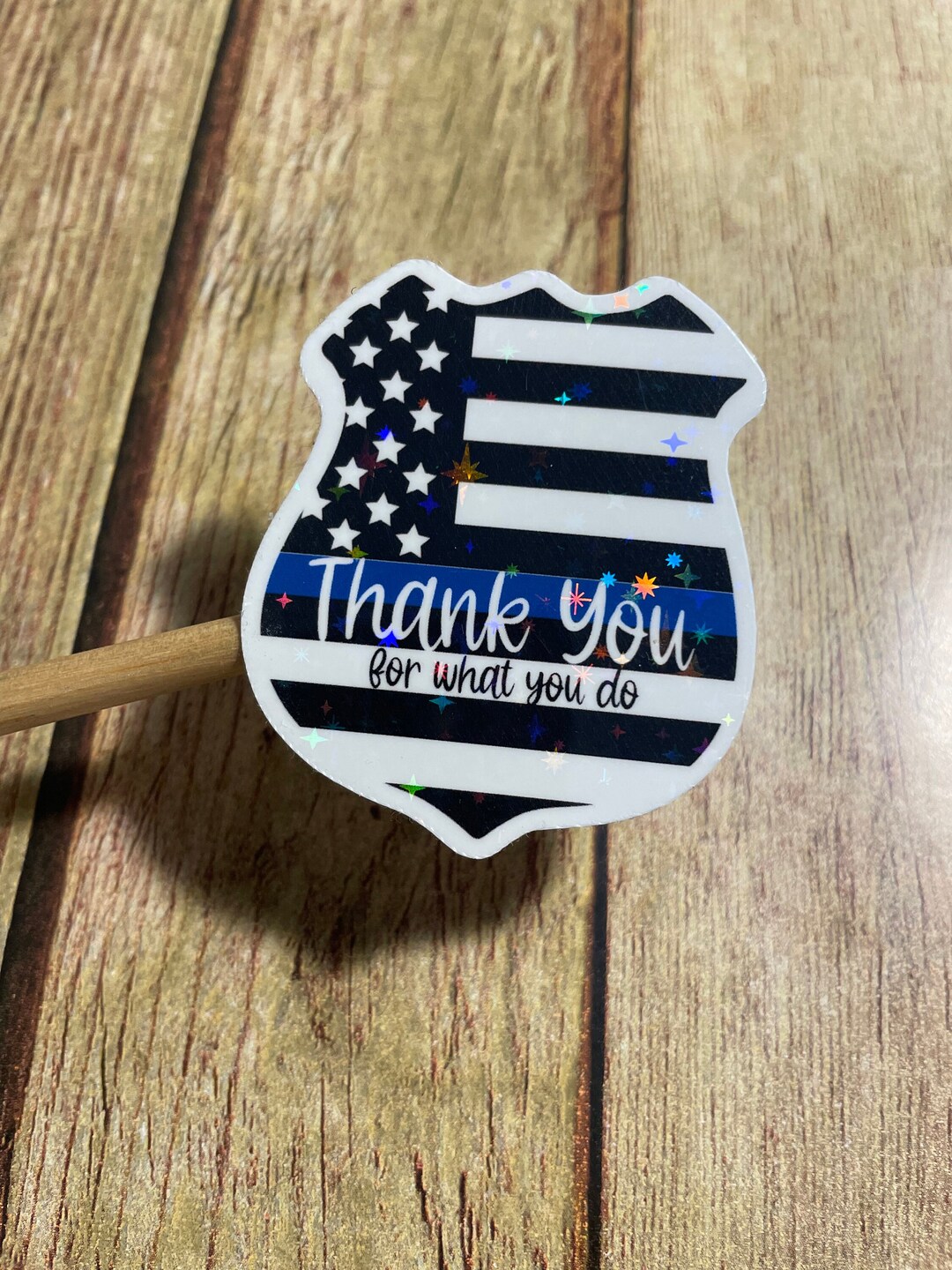 Police Badge Sticker, Police Week, National Police Week Gifts, Gifts ...