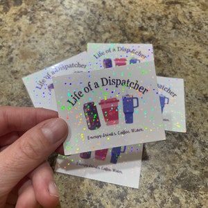 911 Dispatch Stickers, Sticker Set, Dispatcher Stickers, Life of a ...