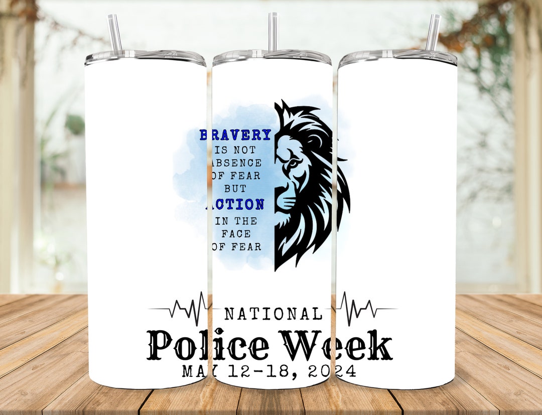 National Police Week Insulated Custom Tumbler, Gifts for Police ...