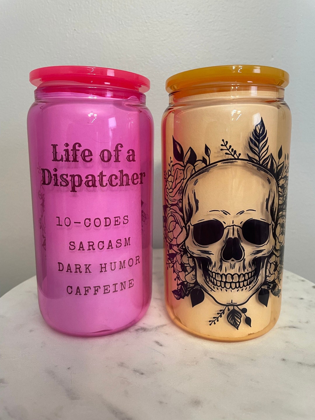 Life of a Dispatch Glass, 911 Dispatch Glass, Funny Dispatch Glass ...