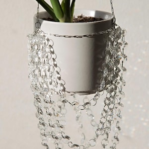 Floating Chandelier Suncatcher Plant Hanger for Indoors. - Etsy