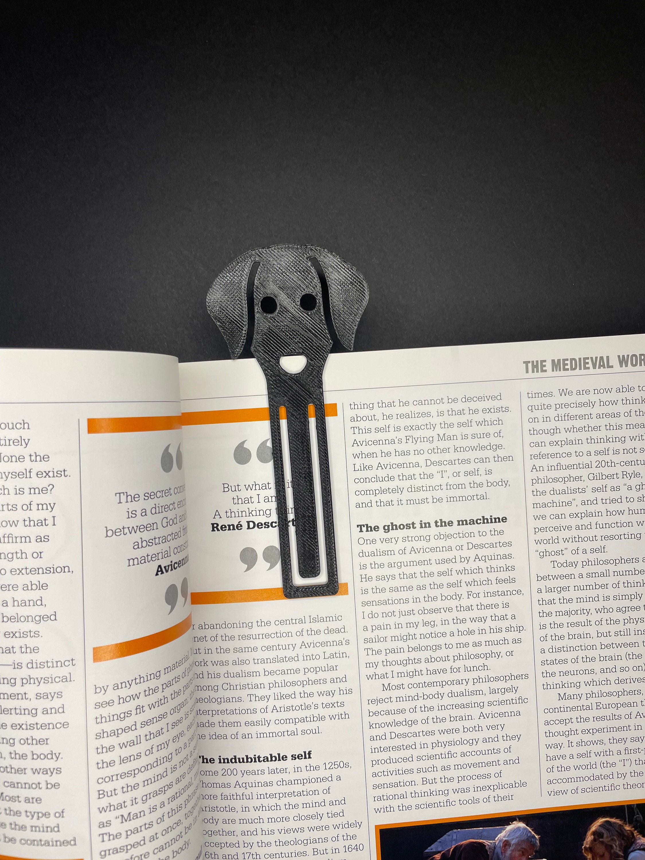 Cute Doggy Bookmark | 3D Printed | Dog Bookmark | Dog Lover | Stocking ...