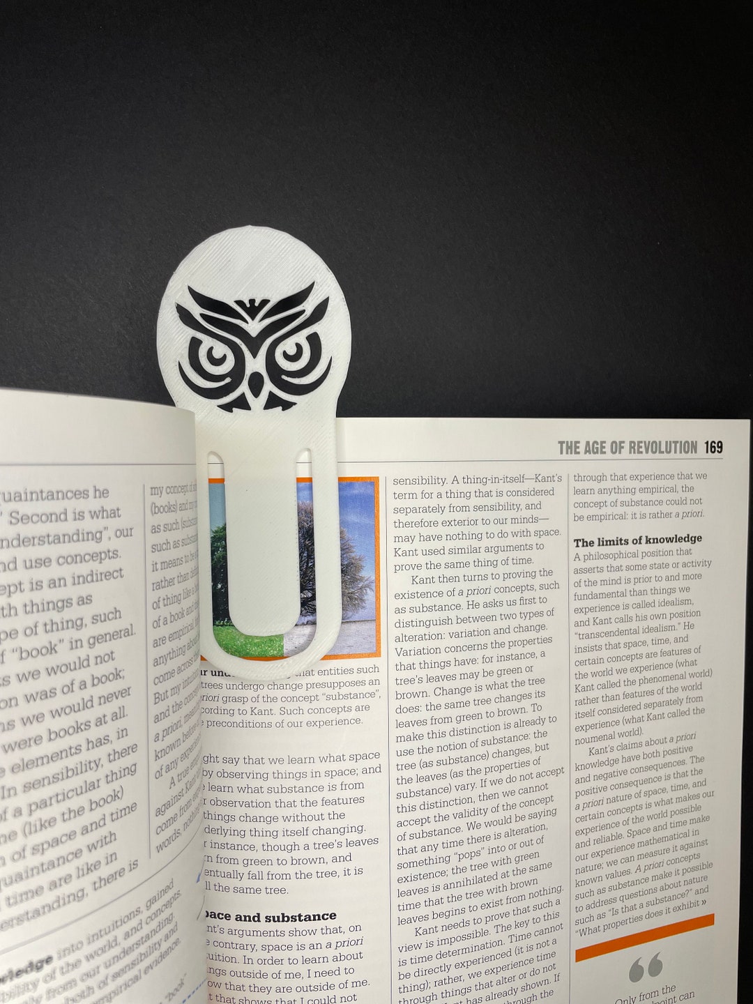 3D Printed Owl Bookmark | PLA Filament Bird Lover Gift - Etsy