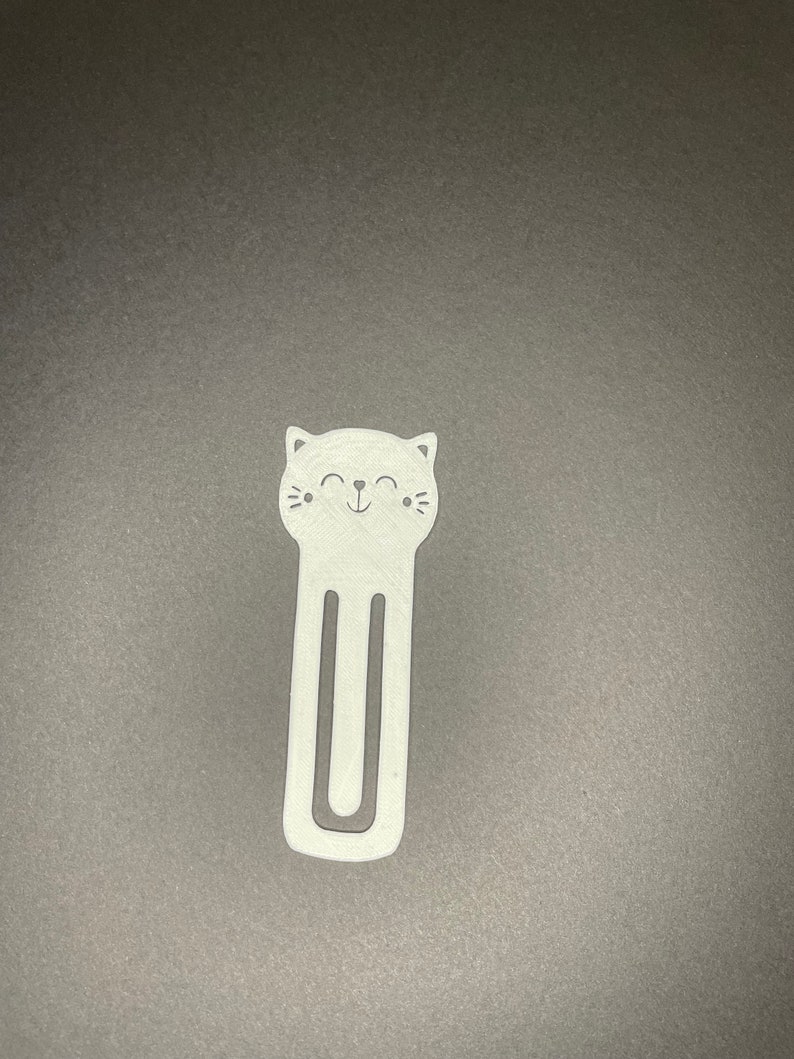 Cute Kitty Bookmark | 3D Printed | Cat Bookmark | Cat Lover | Stocking ...