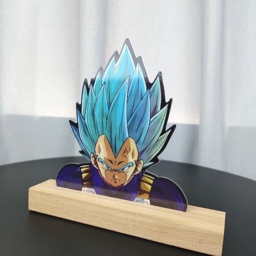3D Anime Motion Sticker Dragon Ball Super Saiyan Goku Vegeta Waterproof ...