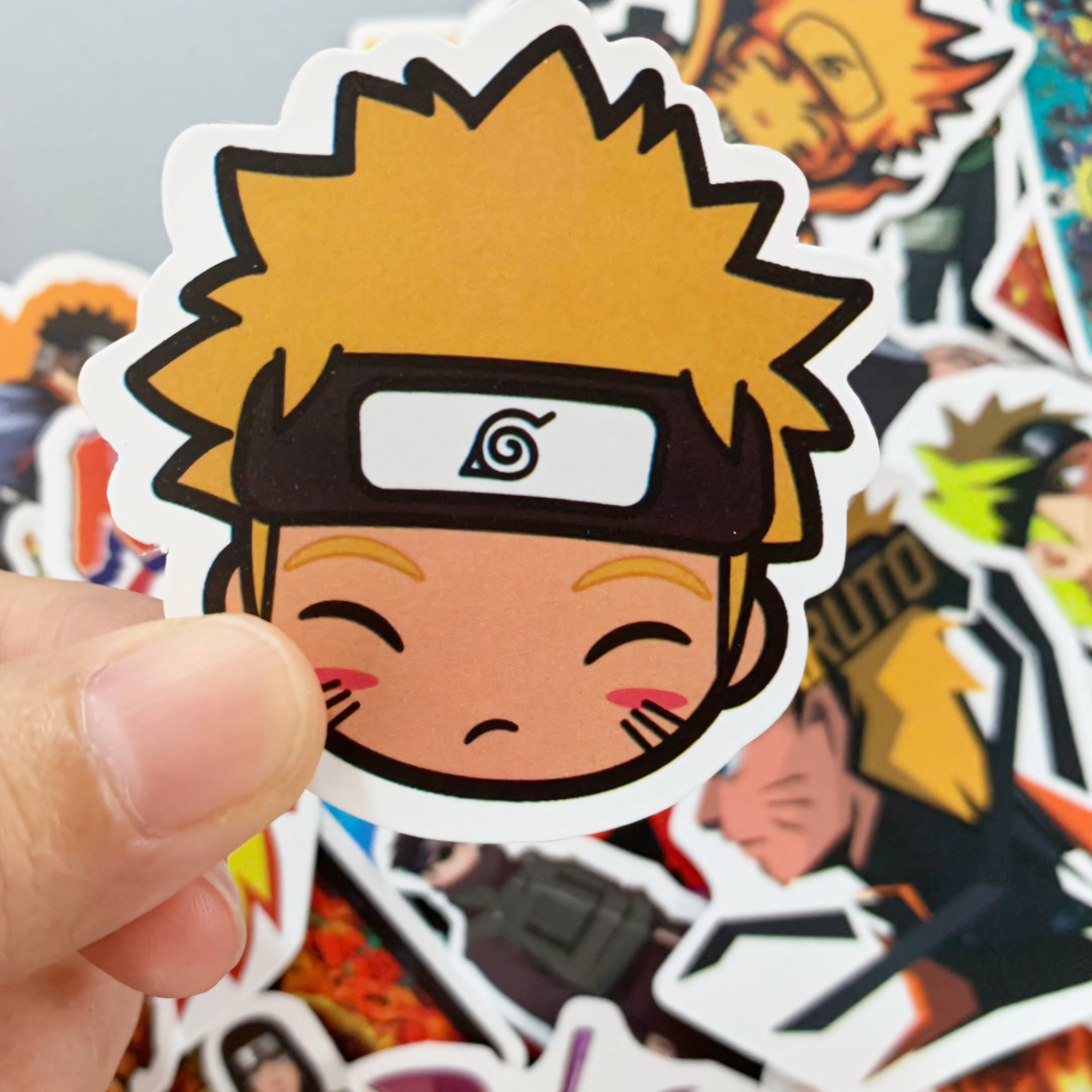Set of 50pcs Japan Naruto Anime Cartoon Sticker DIY Waterproof Tumbler ...