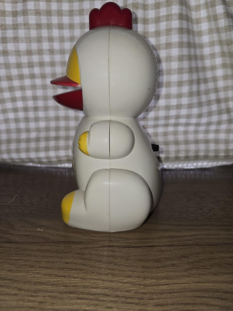 Vintage Chicken Rooster Voice Alarm Clock - Etsy
