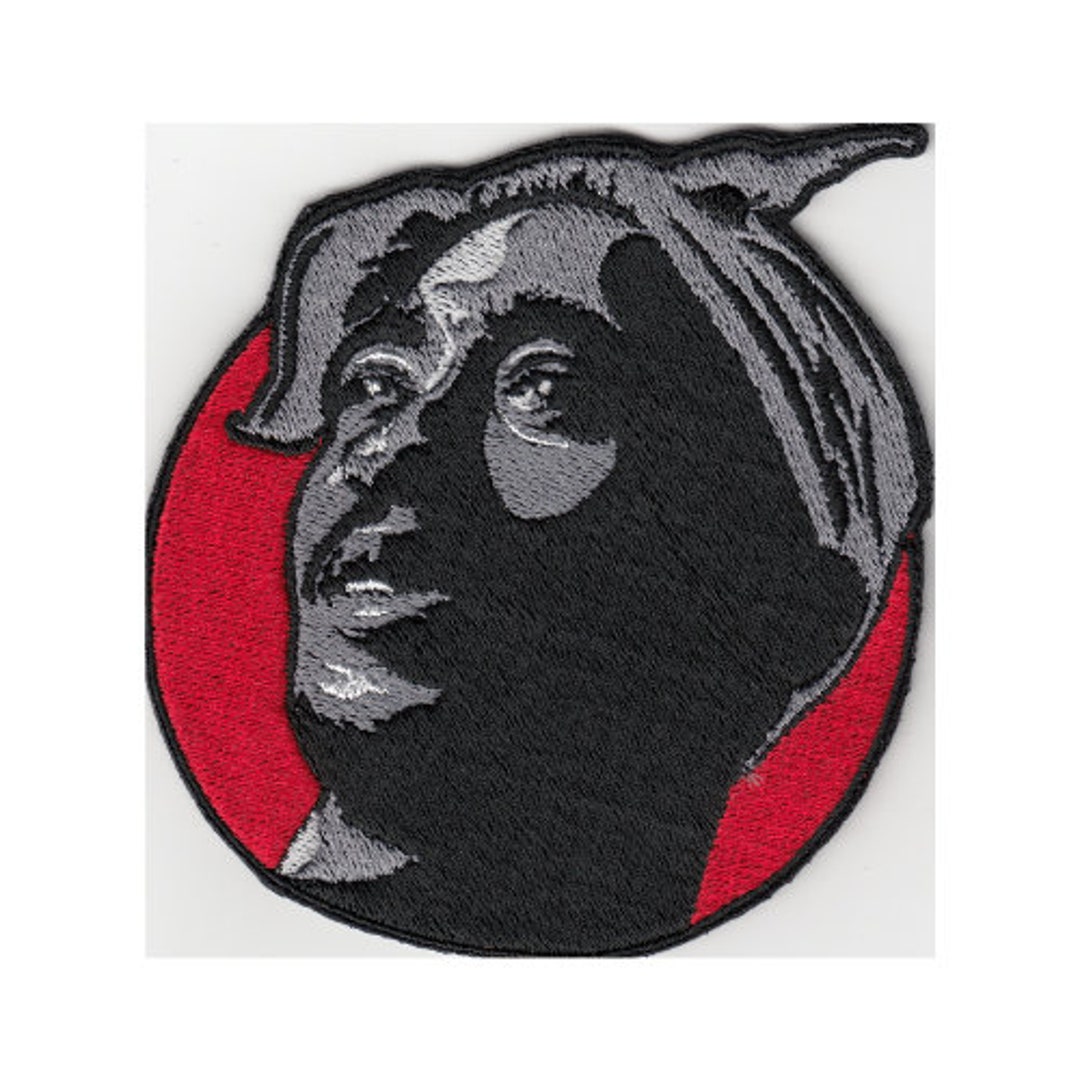 2pac Embroidered Patch Tupac Shakur Hip-hop Legend High-quality - Etsy