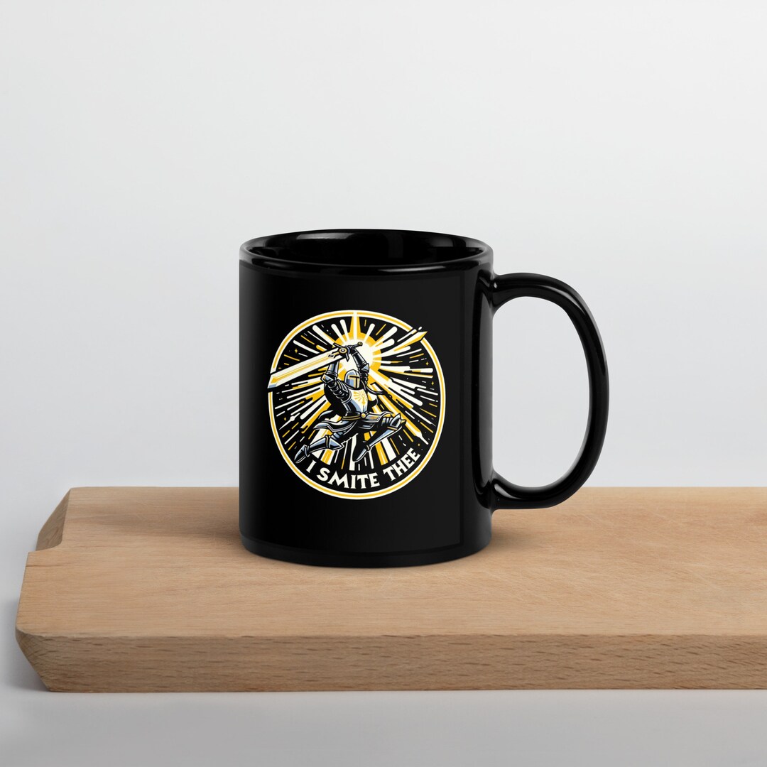 DND Paladin Mug Divine Smite I Smite Thee D&D Dungeons and Dragons - Etsy
