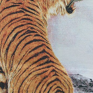 35"tibetan Thangka Tiger up the Mountain Painting,the Lord Statue ...