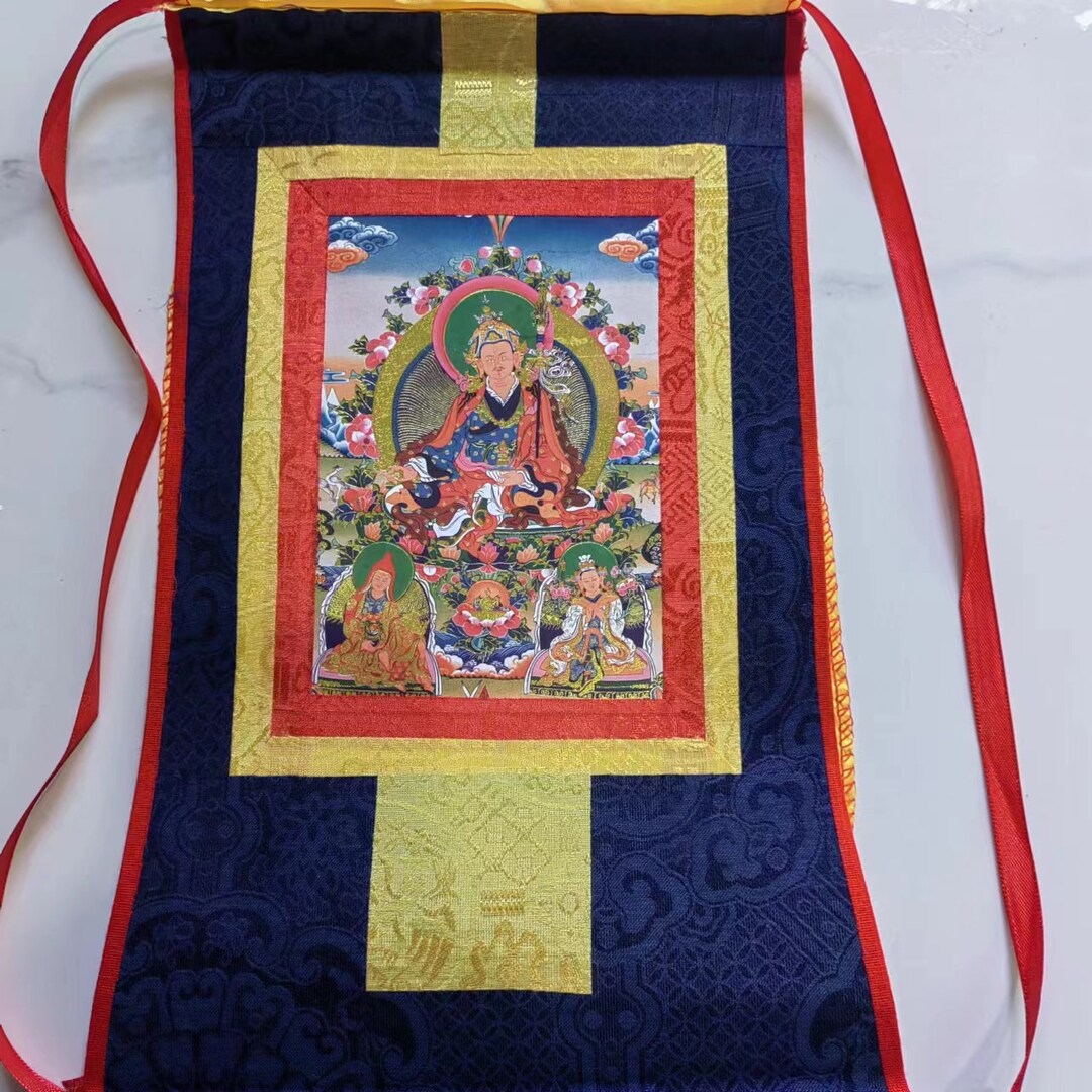 Hand Painted Buddha Thangka Shakyamuni Thangka-gautama Tibetan Wall ...