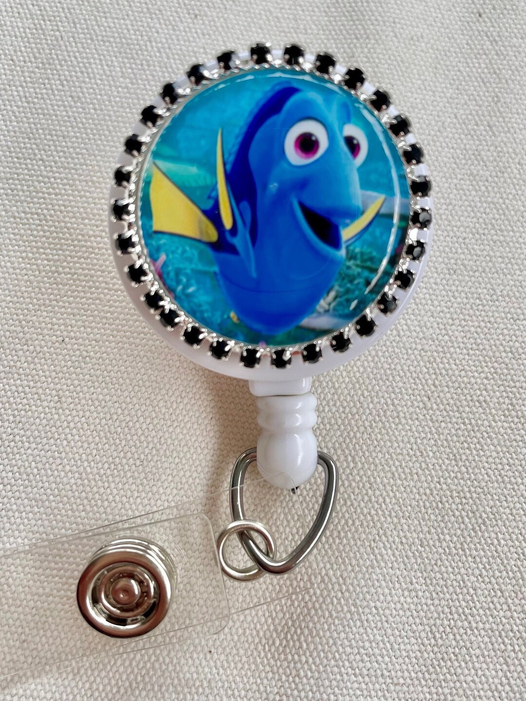 Dory Retractable ID Badge With Swivel Clip - Etsy