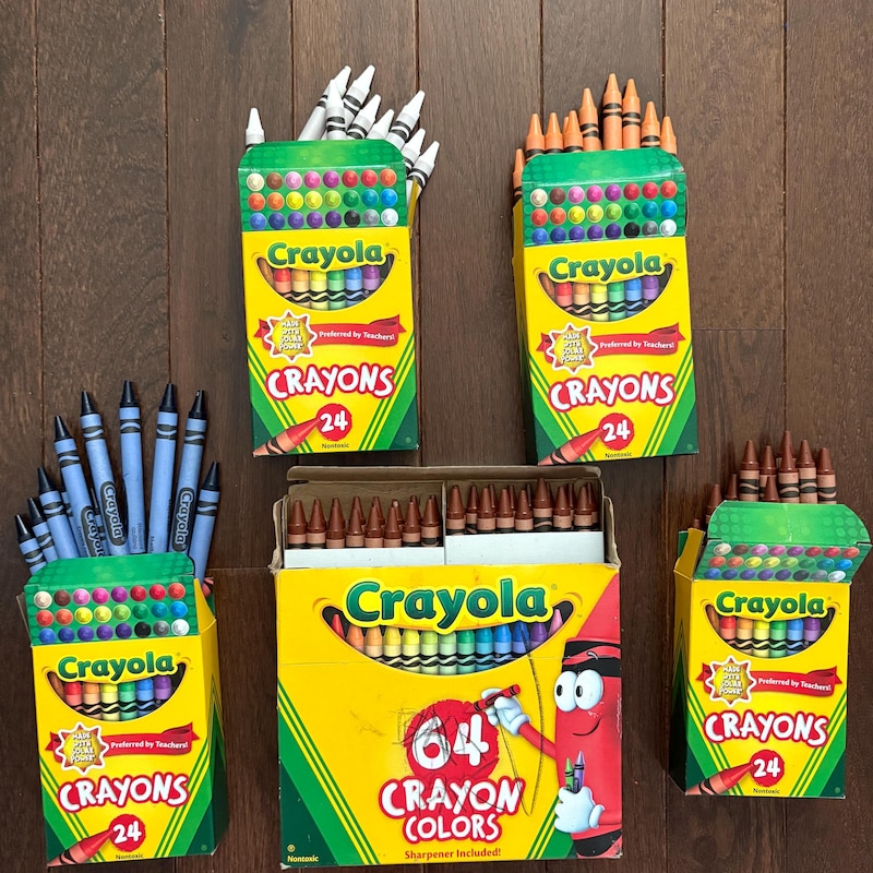 Dandelion Crayola Crayon - Etsy