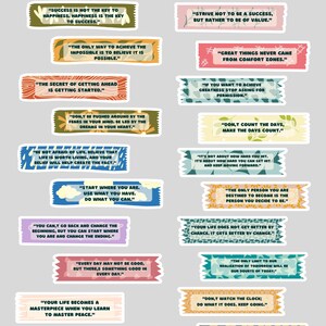 Digital Stickers - Encouragement, Inspirational and Positive Messages ...