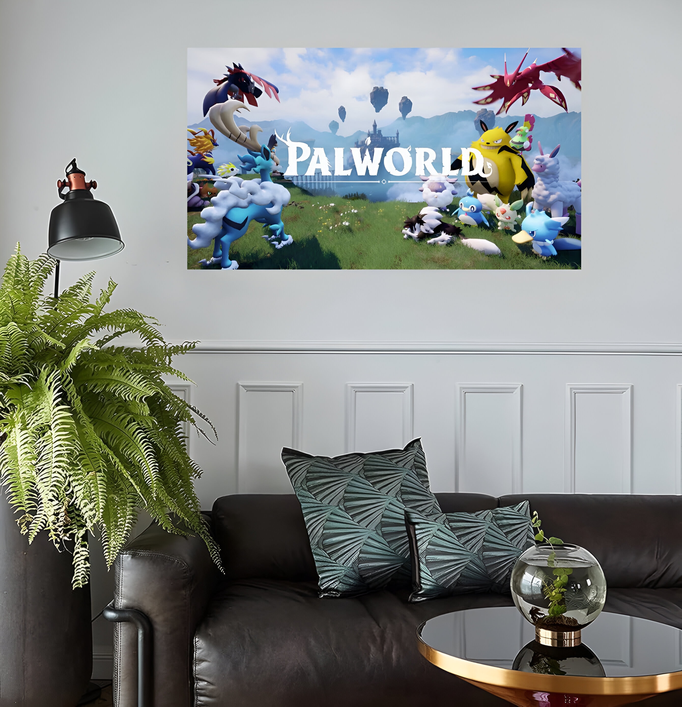 Palworld Poster Video Game Poster Survival Game Grizzbolt Poster - Etsy