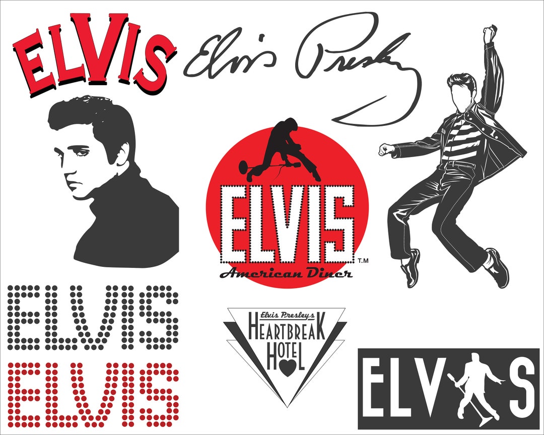 Elvis Presley PNG and Svg Files Ready to Use for Cricut Instant ...