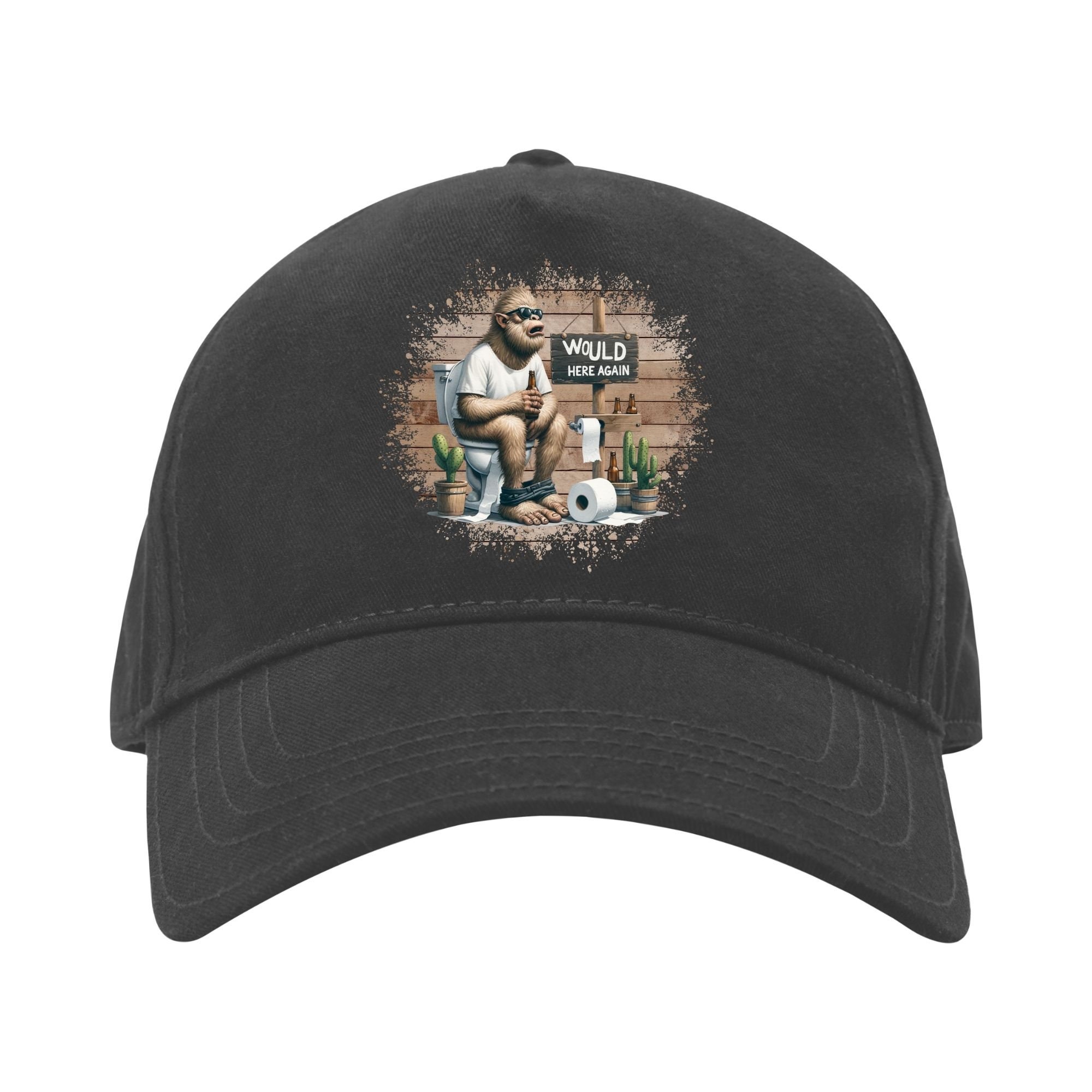 Funny Bigfoot Sasquatch in Toilet Poop, Clip Art, PNG Bundles, Digital ...