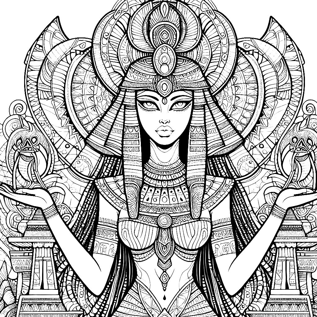 50 Mystics Coloring Pages Female & Male Mystics, Coloring Book, Fun ...