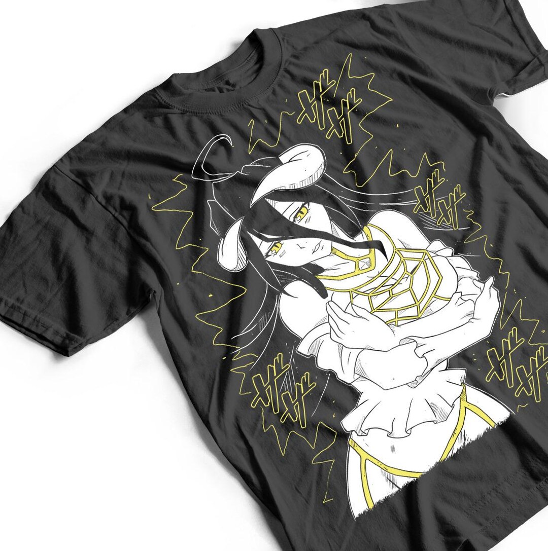 Albedo Overlord Tshirt, Anime Overlord Character, Demon Girl, Succubus ...