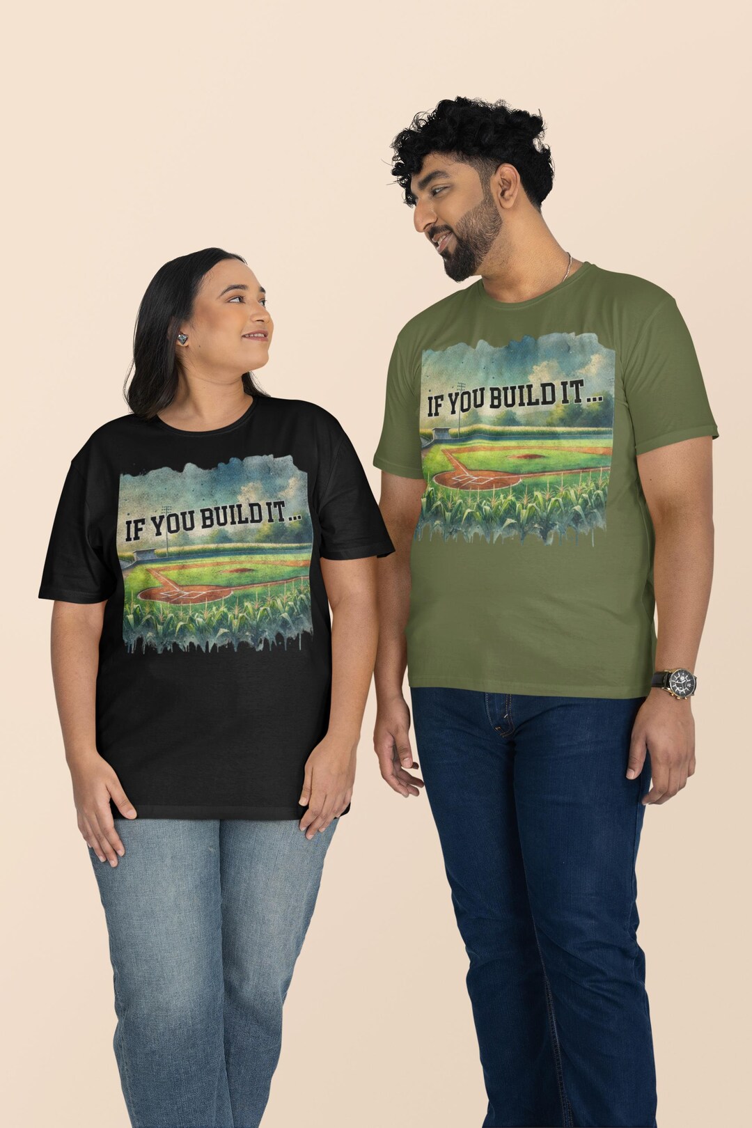 T-shirt for Baseball Fan, Field of Dreams Tee for Movie Lover, If You ...