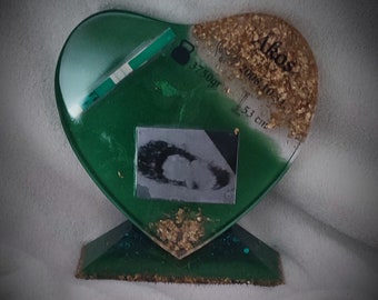 Resin Baby Keepsake, Baby Detail Frame, Umbilical Ornament, New Baby ...