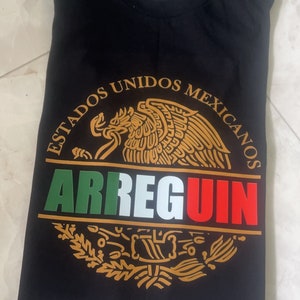 Mexico Shirt, Custom Mexican Eagle Shirt, Custom Mexico Shirt - Etsy