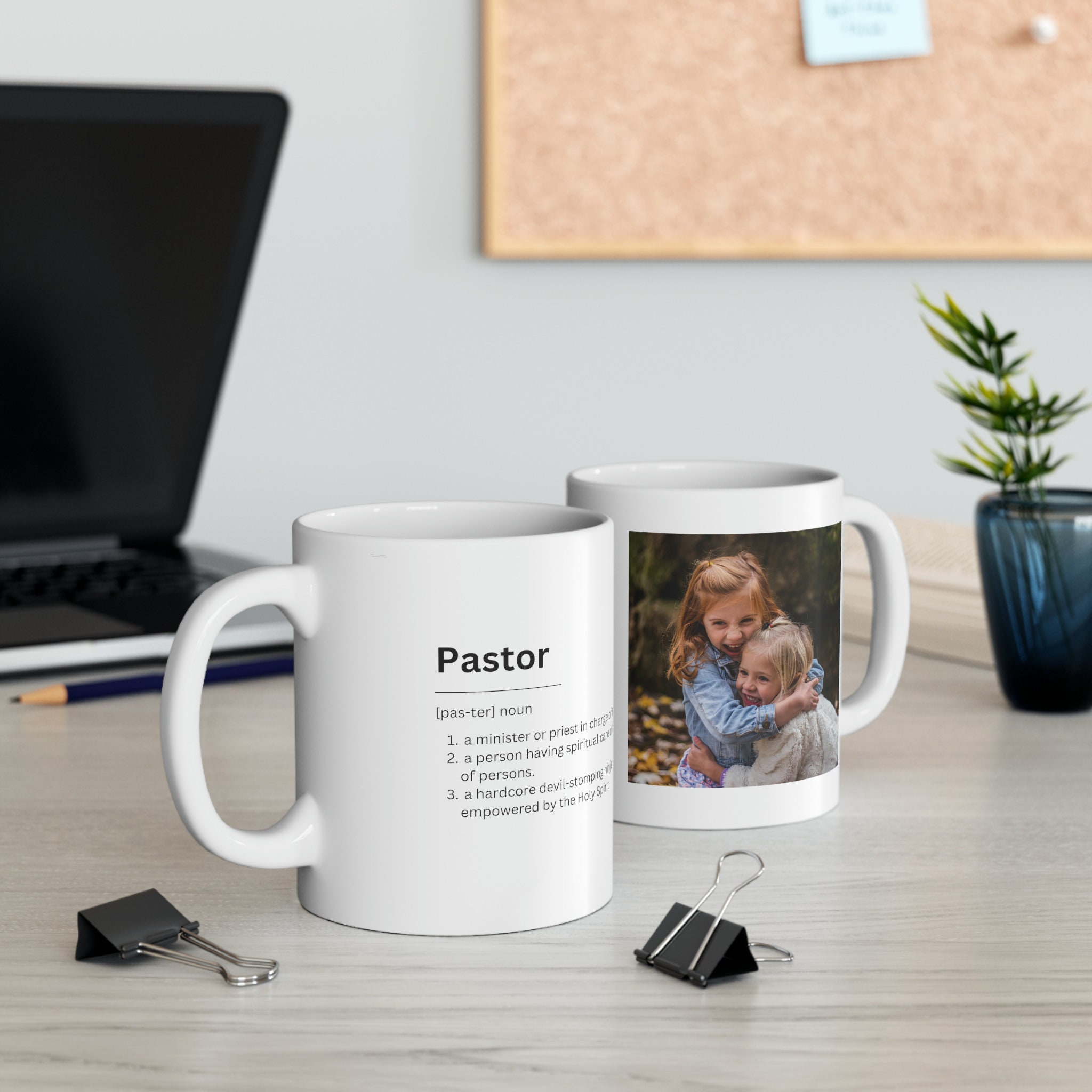 Divinely Defined Pastor Mug: Sip & Smile With a Custom Photo Gifts ...