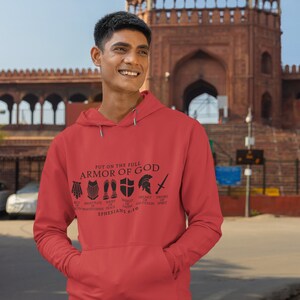 Religious Armor of God Hoodie, Christian Hoodie, Religious Hoodie, Gift ...