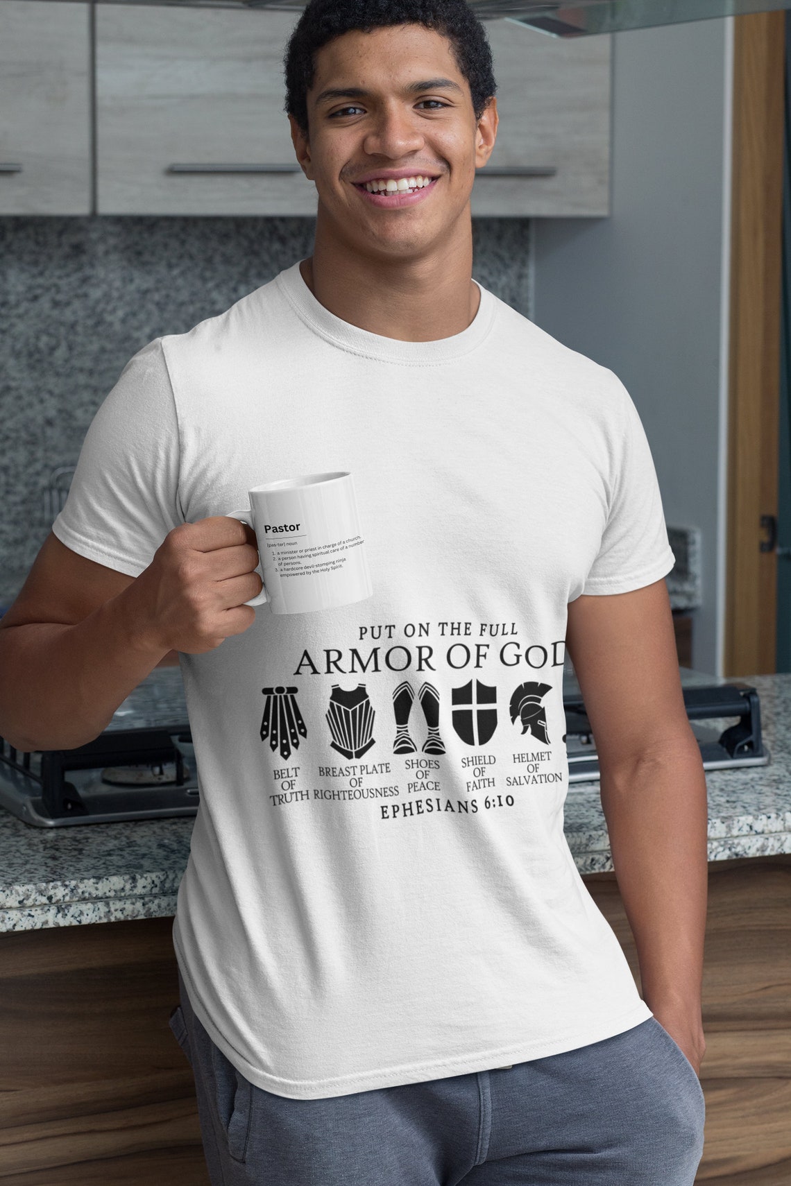 Divinely Defined Pastor Mug: Sip & Smile With a Custom Photo! Gifts ...