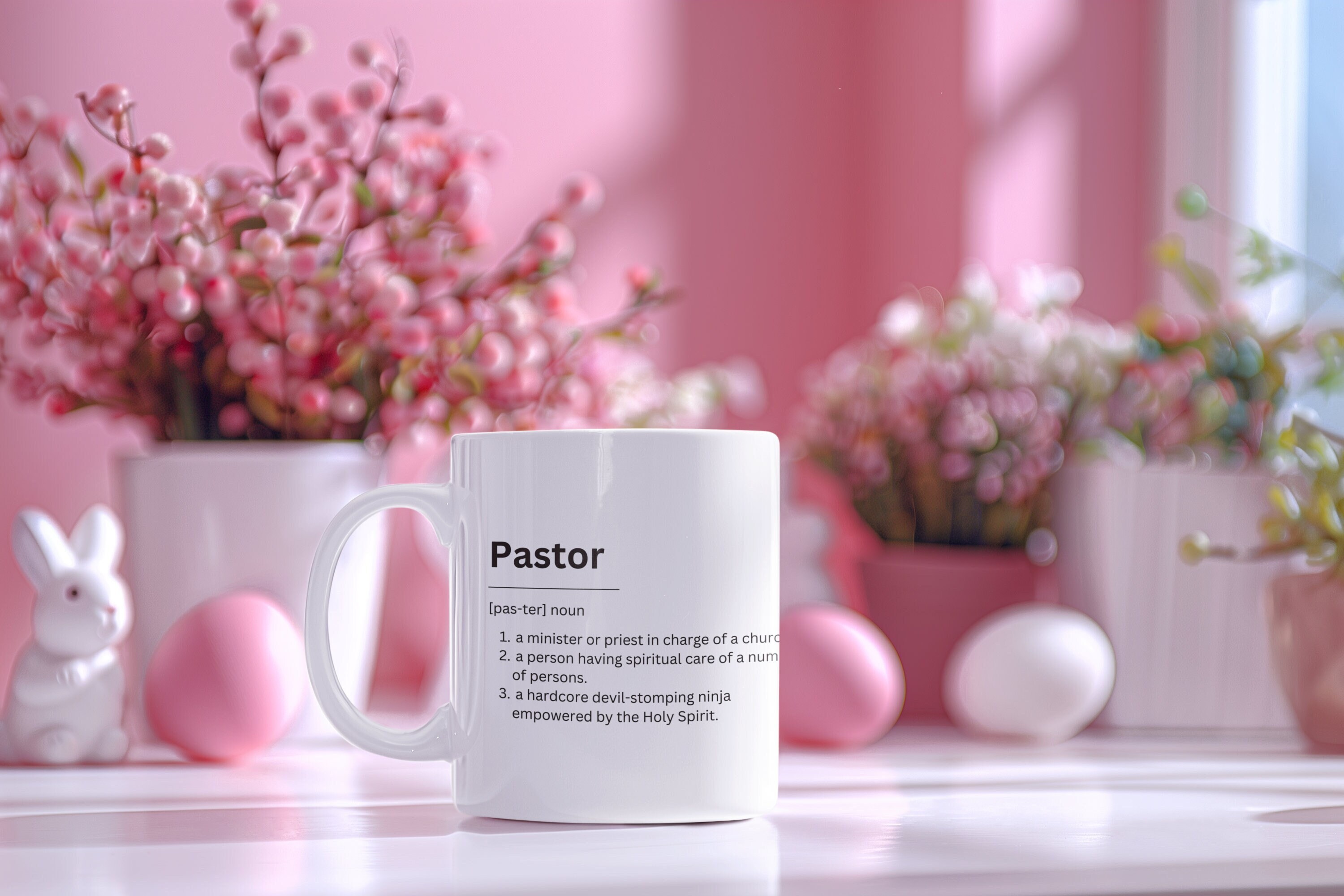 Divinely Defined Pastor Mug: Sip & Smile With a Custom Photo! Gifts ...