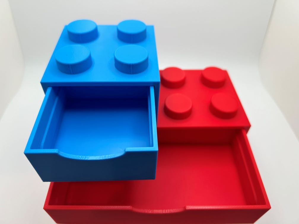 Lego Block Style Storage Container - Etsy