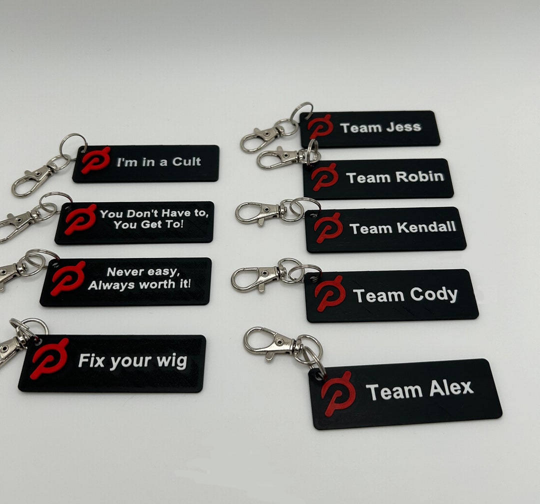 Cycling Keychain | Peloton Inspired | Customizable | Motivational ...