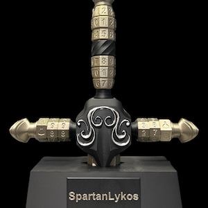 Dnd Fighter’s Sword Multi Counters Including Customized Stand ...