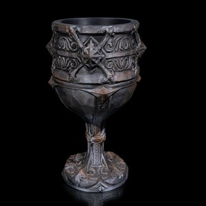 Roman Empire Goblet Set - Hand-painted Glassware With Bonus Eggshell ...