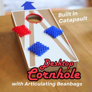 Desktop Cornhole | Travel Board Game | Office Game | Forgecore Desktop ...