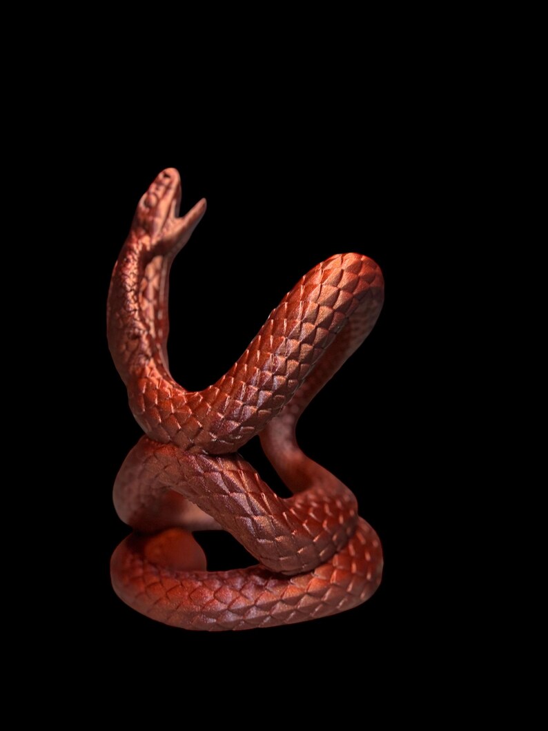 Hand Painted Snake Wine Holder - Etsy