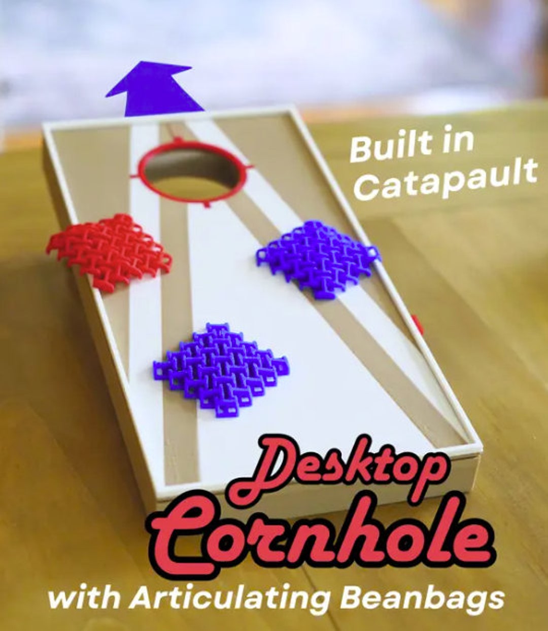 Desktop Cornhole Travel Board Game Office Game Forgecore Desktop Game ...