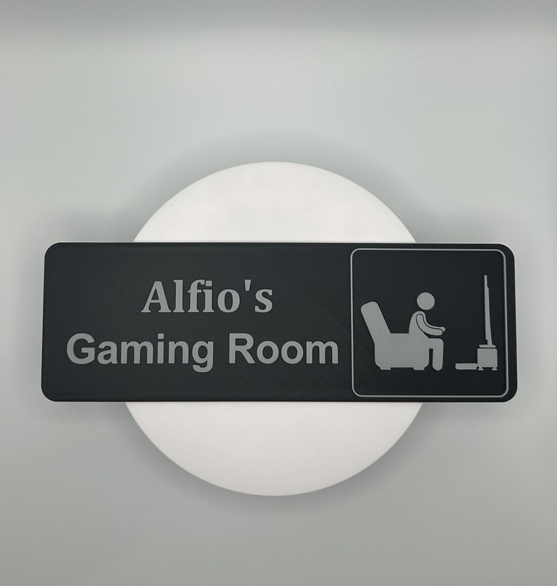 Personalized Gaming Room Door Sign With Customizable Name - Gamer Decor ...