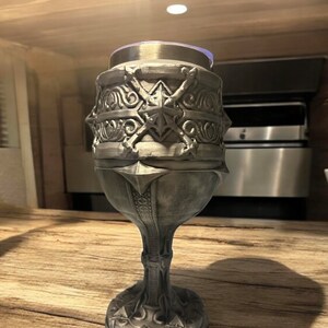 Roman Empire Goblet Set - Hand-painted Glassware With Bonus Eggshell ...