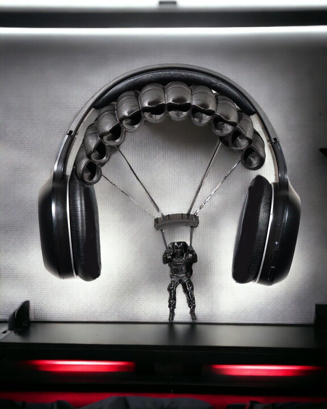 Gaming Headphone Holder Paratrooper Parachute COD Handmade Modern ...