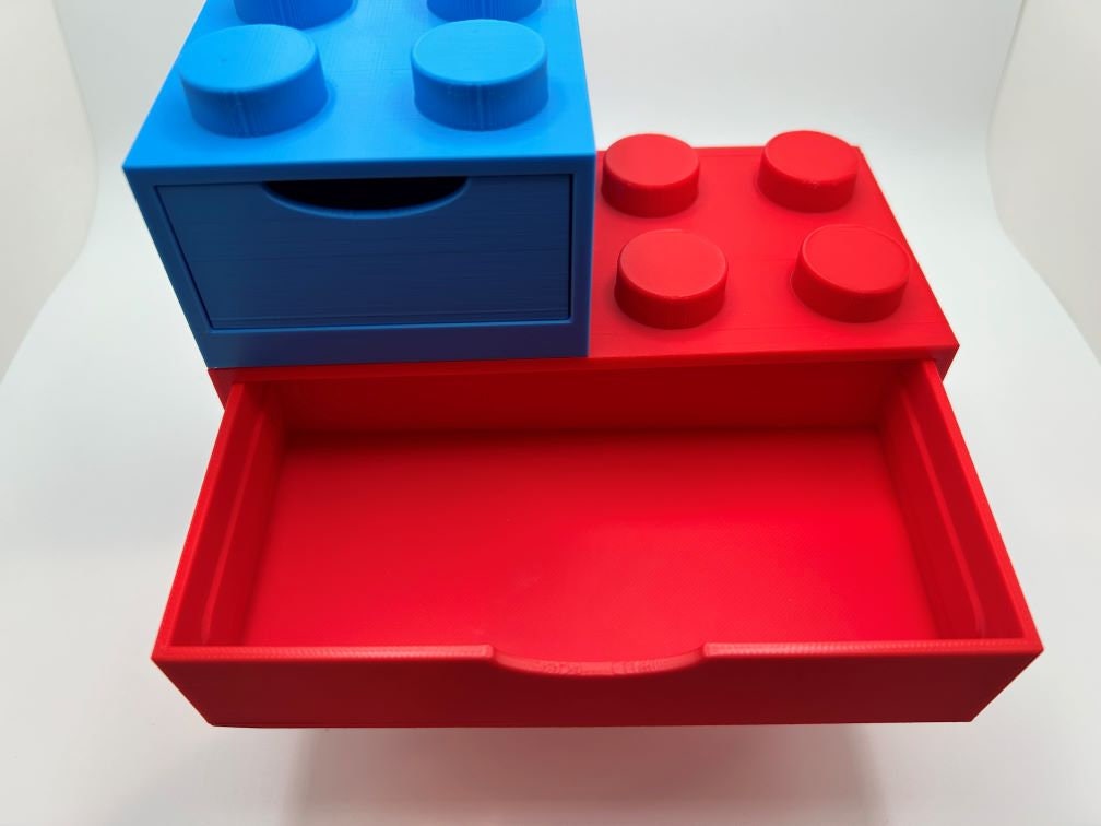 Lego Block Style Storage Container - Etsy